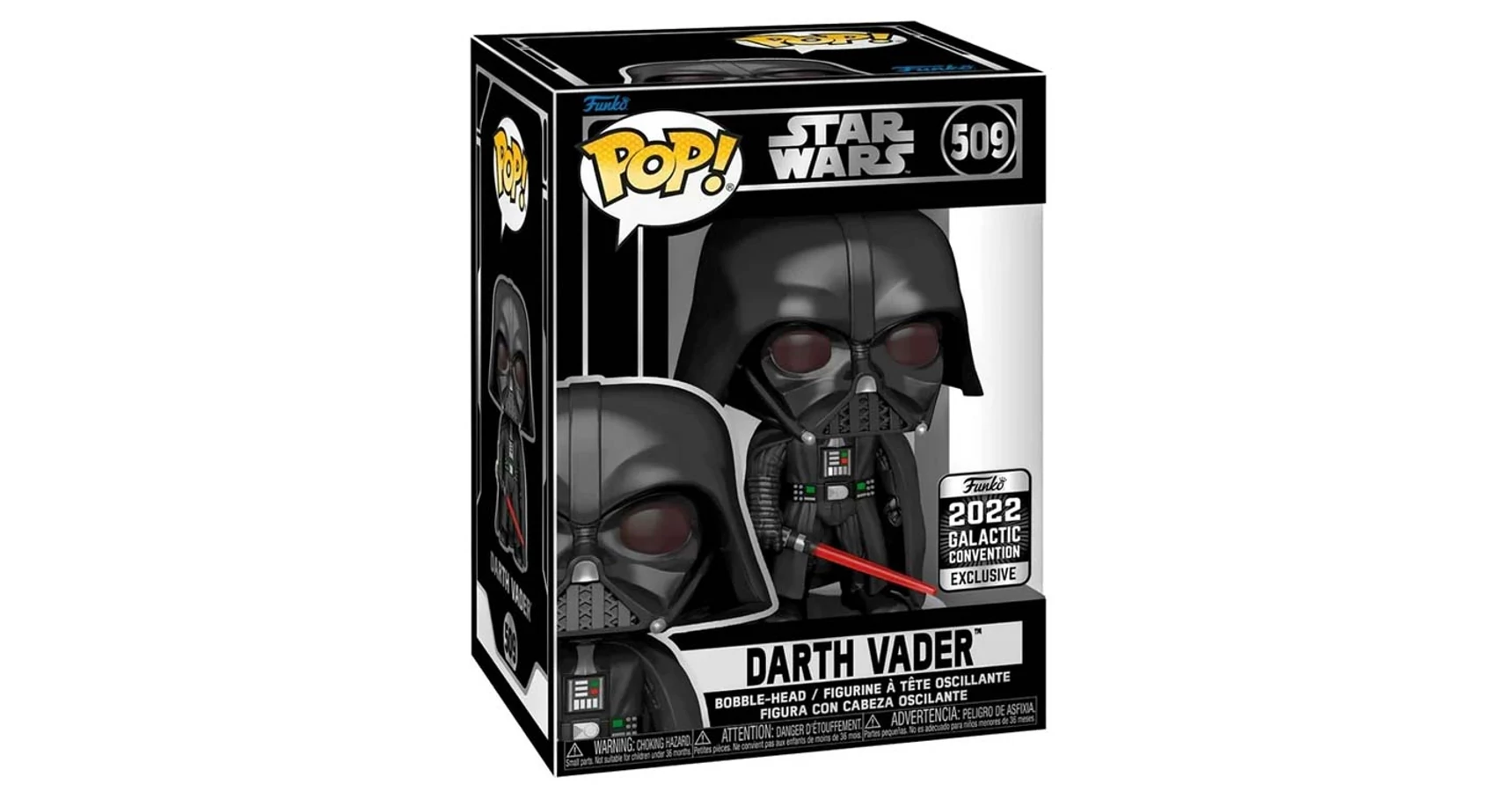 Funko Pop - Star Wars - Darth Vader (509) - Funko - Popkultshop
